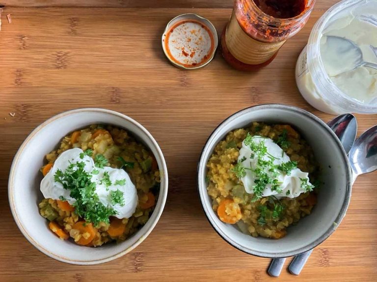 Snel en makkelijk recept Indiase Dahl | Binnen 20 min op tafel!